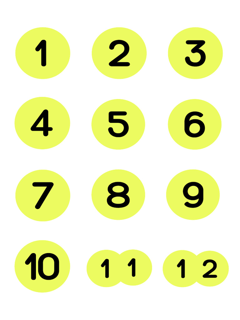 Halloween Numbers | PDF