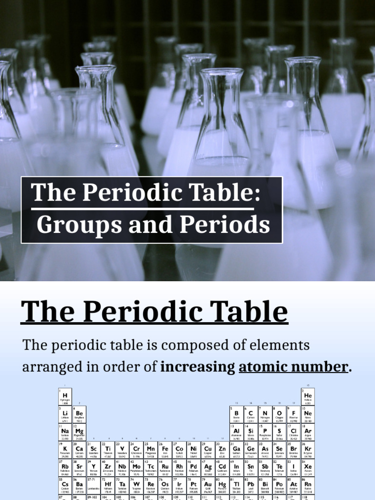 Understanding the Periodic Table Elements | PDF
