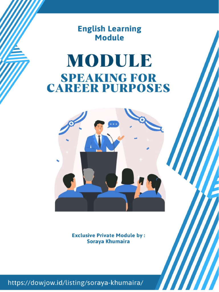 Module Topic 2 English for Career Purpose | PDF