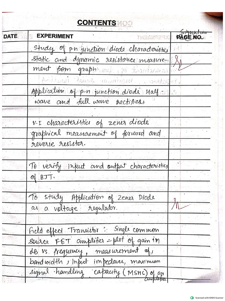 EDC Lab file-1 | PDF