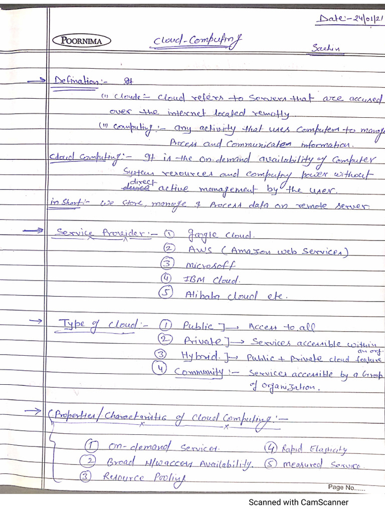 CC Notes - ASR | PDF
