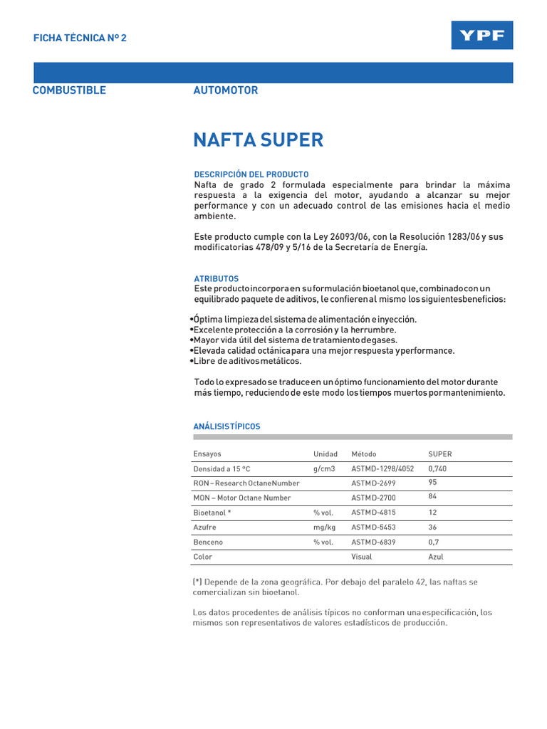Nafta Super | PDF