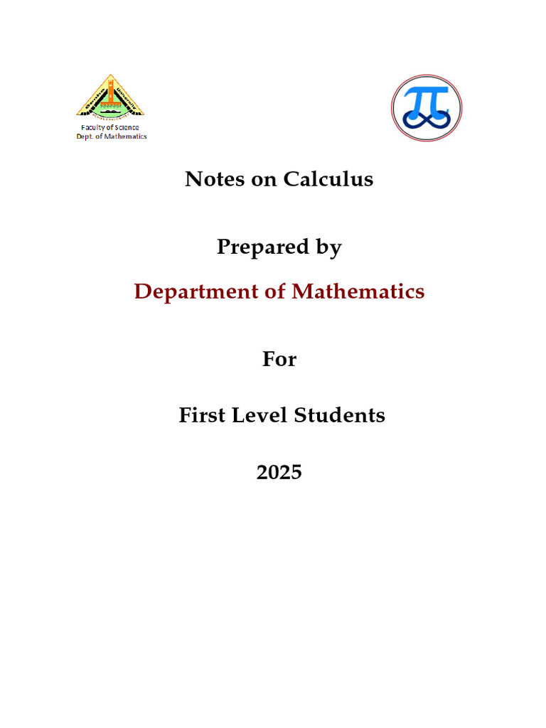 التمارين - M A Mostafa | PDF | Integral | Derivative