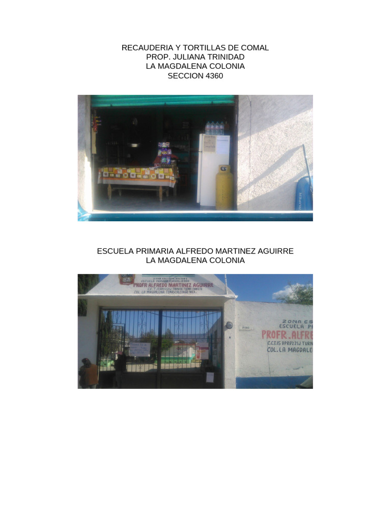 RECAUDERIA Y TORTILLAS DE COMAL | PDF