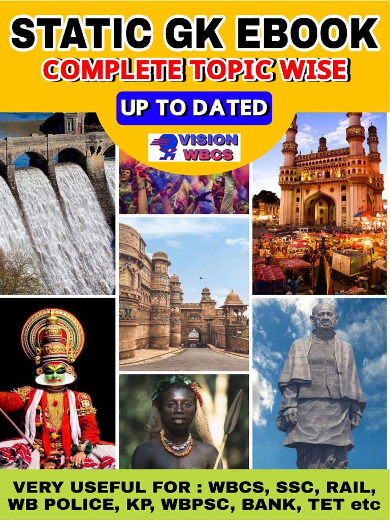 Static GK Capsule - Vision Wbcs | PDF