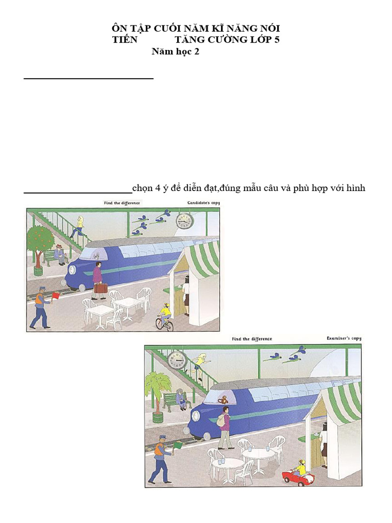 Ôn Tập - AV Lớp 5 - HK2-2122 | PDF