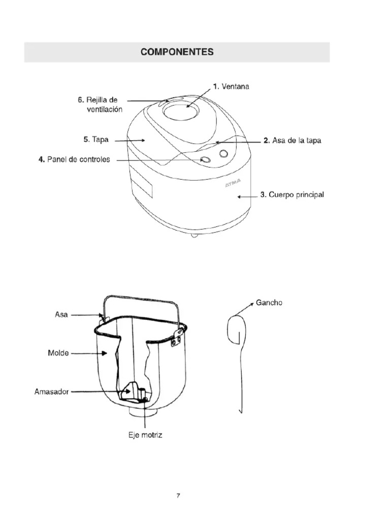Manual de Usuario Atma HP 4020 (Español - 28 Páginas) | PDF