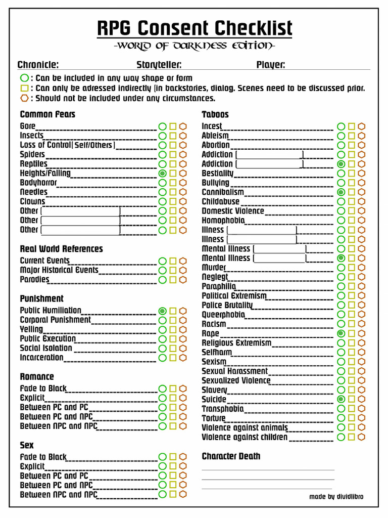 Consetimento para RPG pedro vaz | PDF