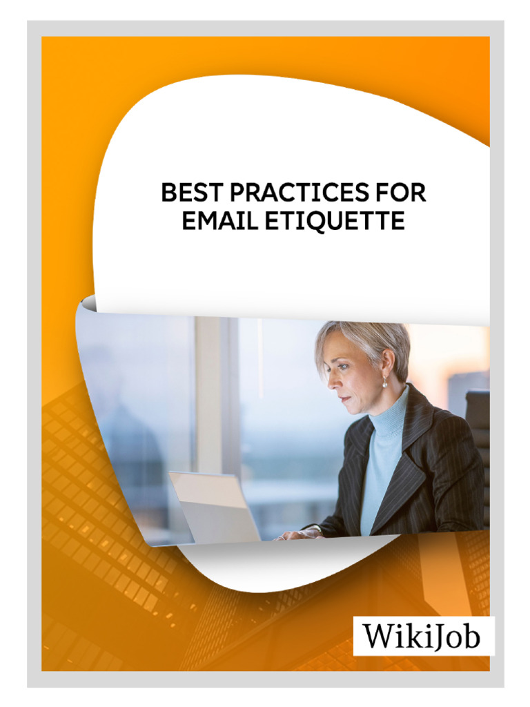 Email Etiquette Best Practices | PDF | Humour