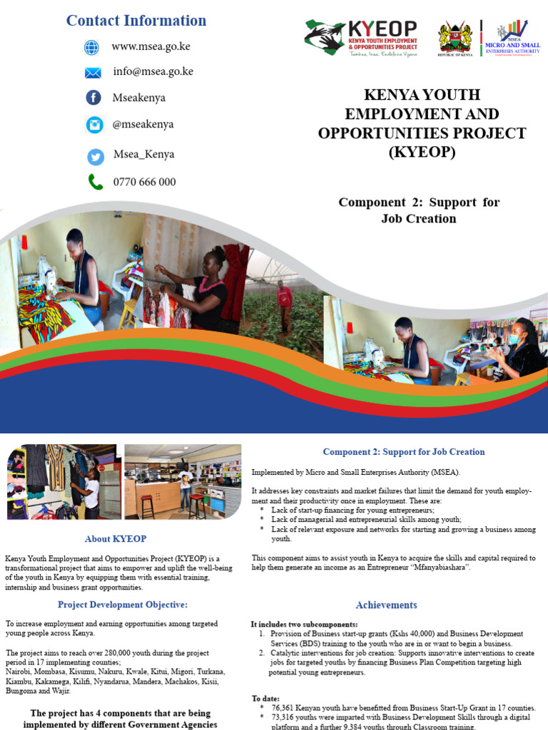 KYEOP | PDF | Kenya | Entrepreneurship