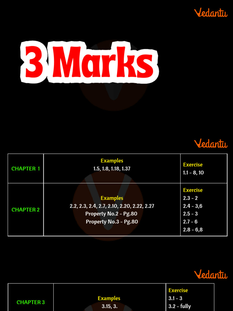3 Marks | PDF