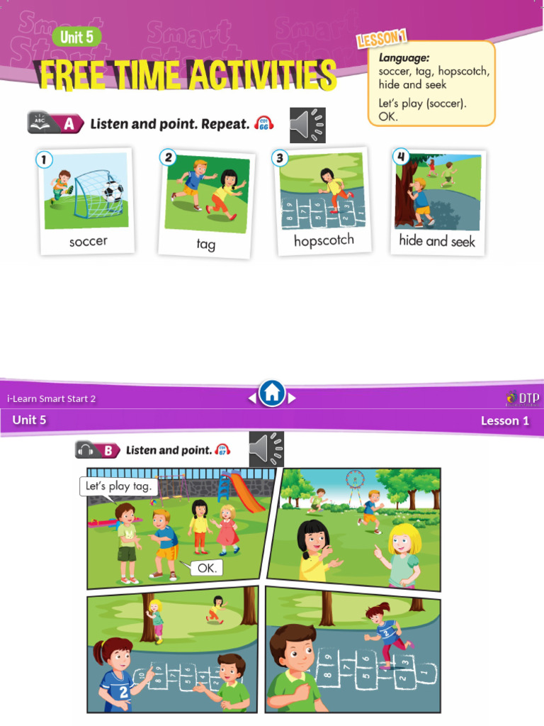 Tiếng Anh 2 Smart Start PPT Slides - Unit 5 | PDF