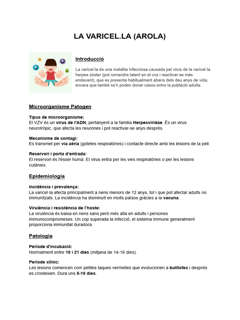 La Varicel - La | PDF