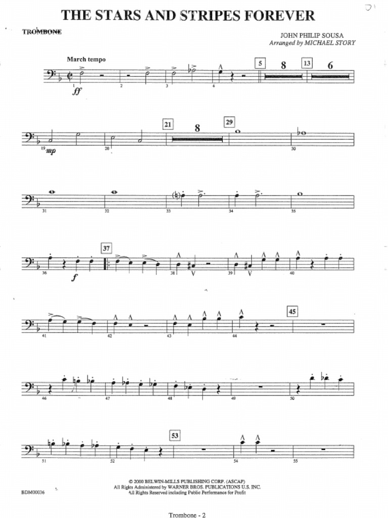 Trombone Slide Position Assignment | PDF