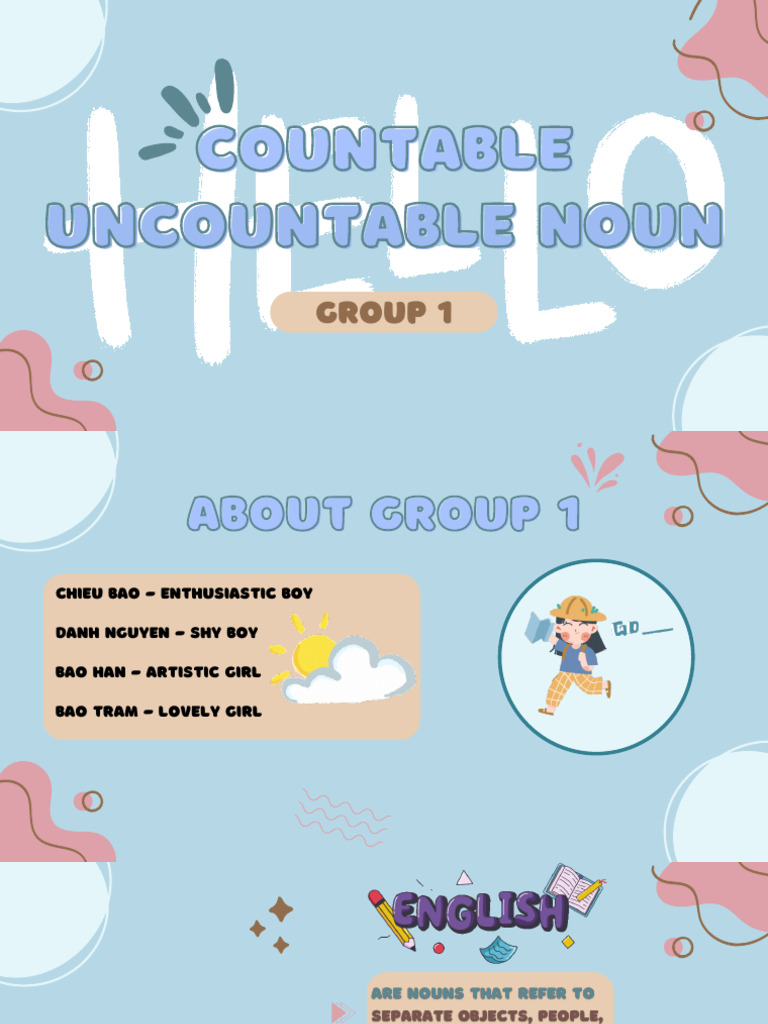 COUNTABLE-UNCOUNTABLE NOUN | PDF