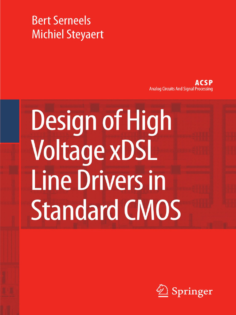 High Voltage xDSL Line Drivers | PDF | Digital Subscriber Line | Cmos
