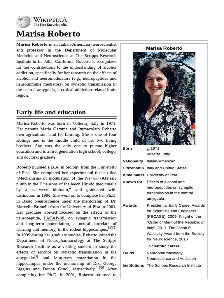 Marisa_Roberto | PDF | Physiology | Neurophysiology