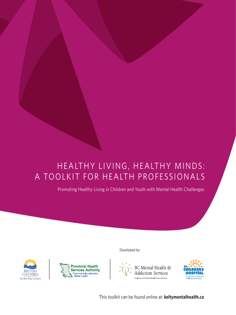 HeaLTHY Living, HeaLTHY Minds - A TooLkiT For HeaLTH ProfessionaLs ...