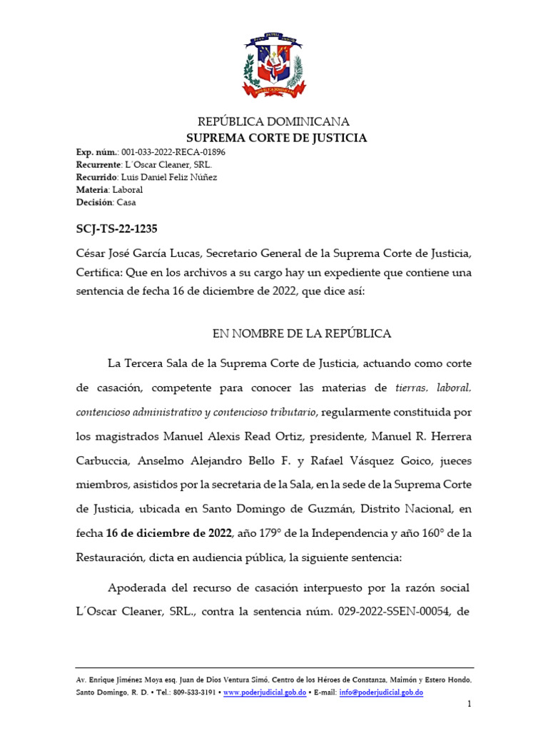 SCJ, Tercera Sala. La No Comunicación Mensual de La Minuta Del Comité ...