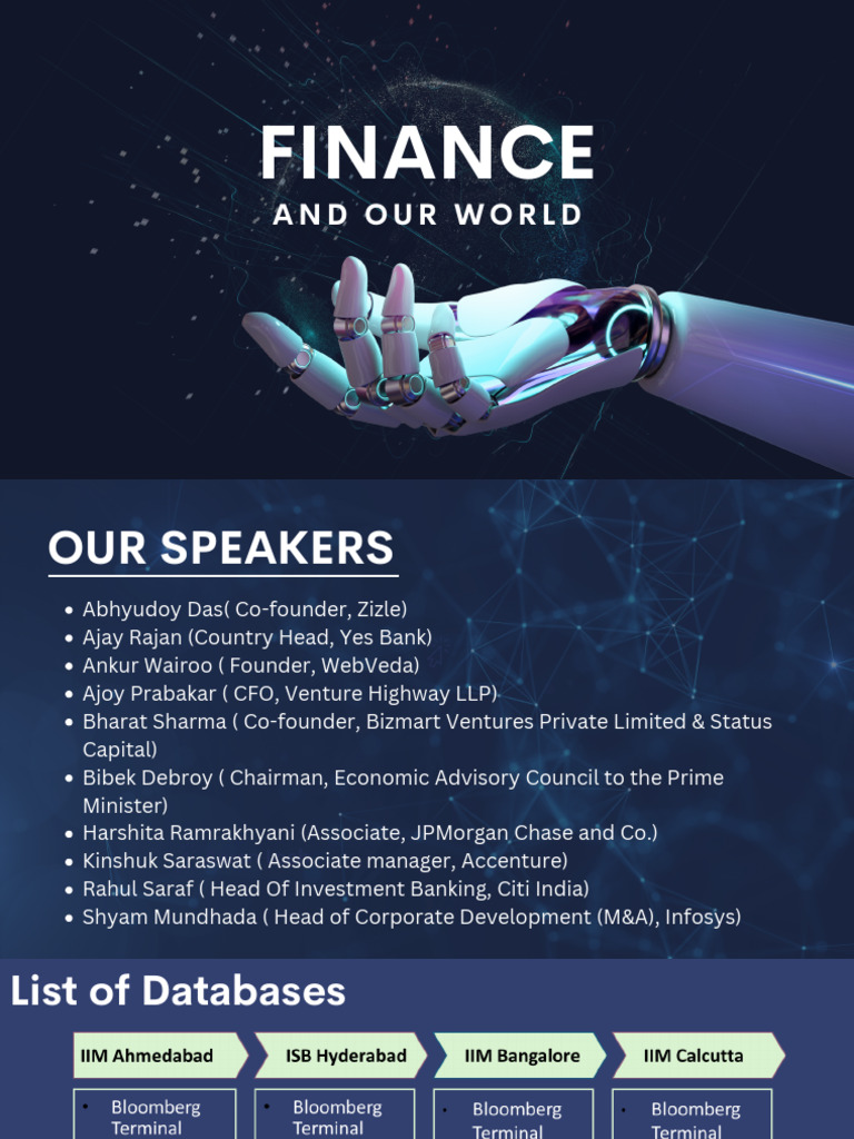 Futuristic Technology Conference Presentation | PDF | Public–Private ...