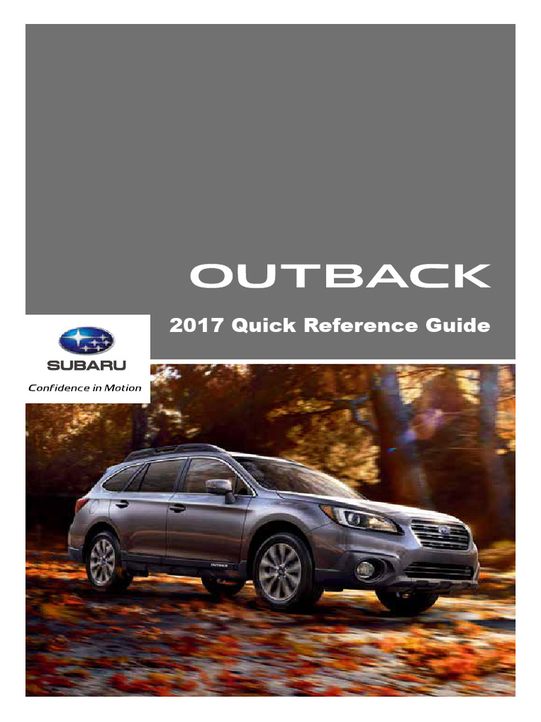 Subaru Outback Buyers Guide