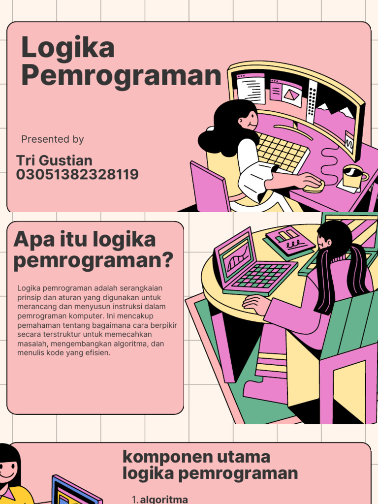 Tri Gustian PPT_LogikaPemrograman | PDF