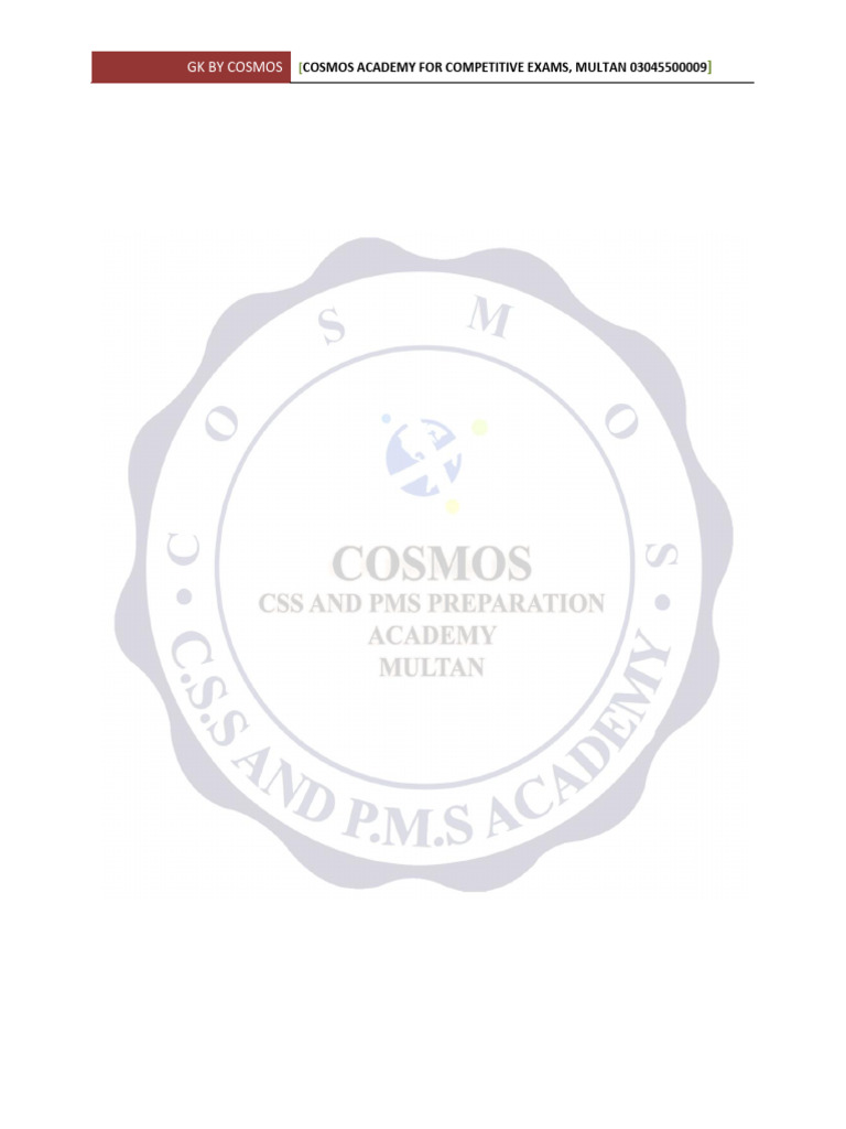 Pms Gk Solved Paper Pdf
