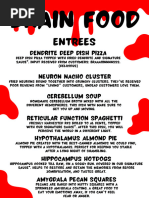 Zombie Menu Brain Project PDF | PDF | Central Nervous System | Nervous ...