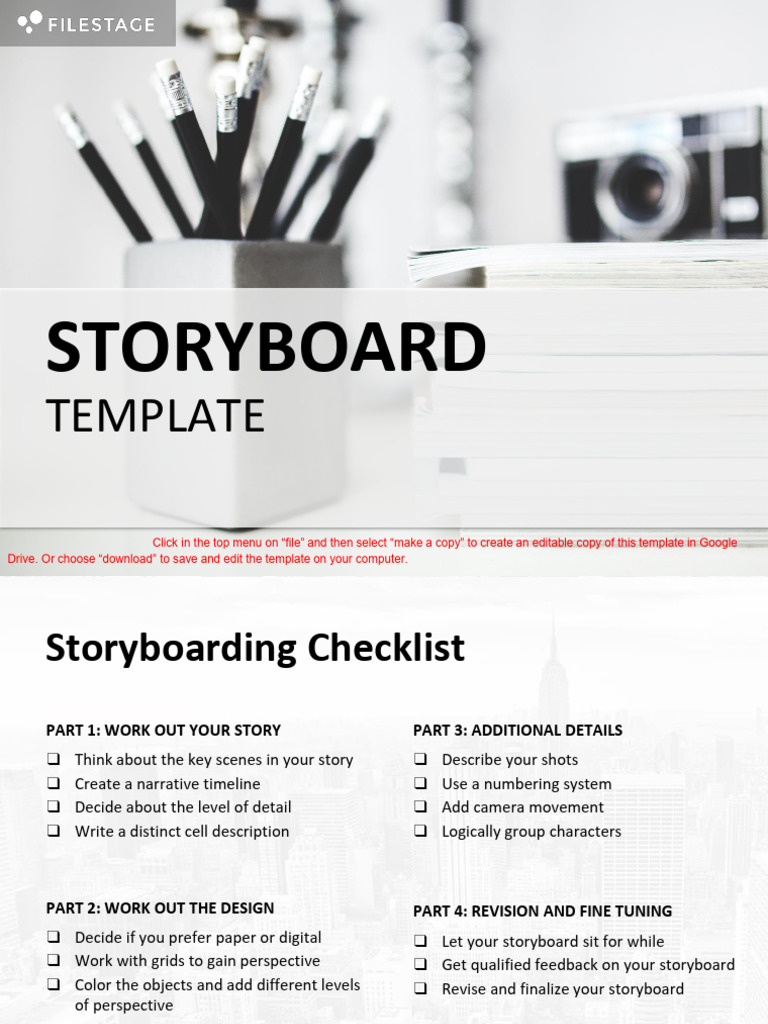 Storyboard Template Slides | PDF