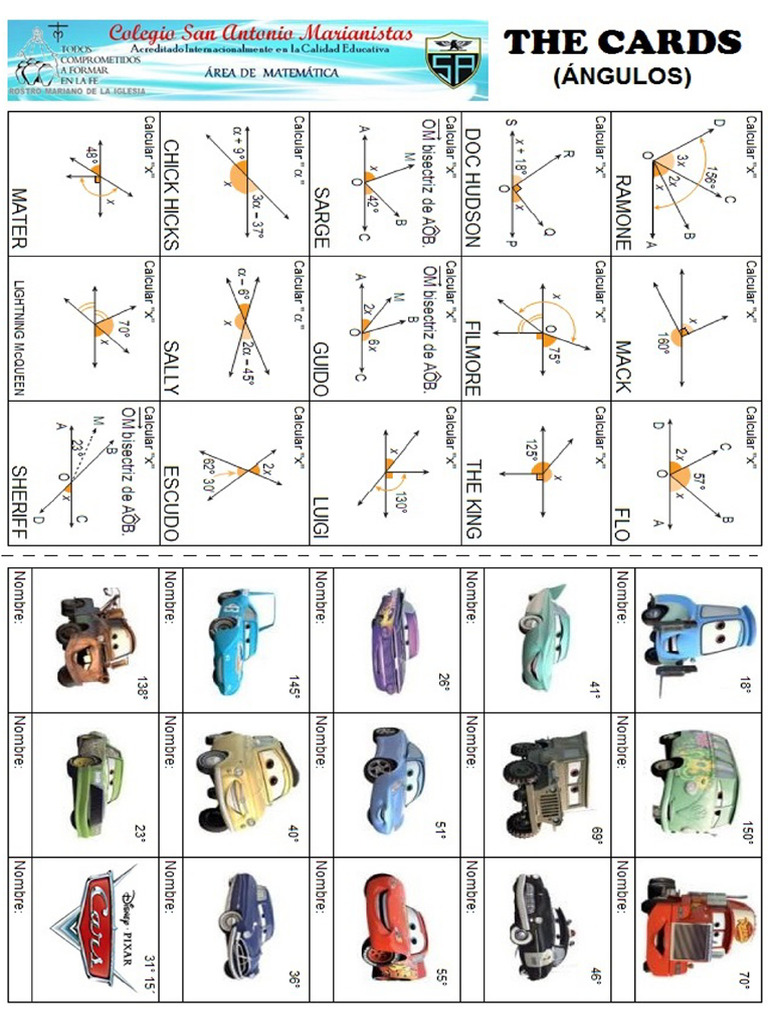Cars Angulos | PDF