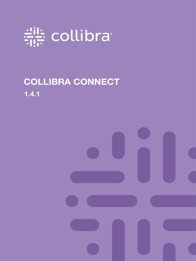 Collibra Connect 141 User Guide | PDF | Java (Software Platform) | Operating System