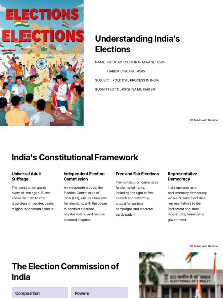 Understanding Indias Elections | PDF | Electronic Voting | Elections