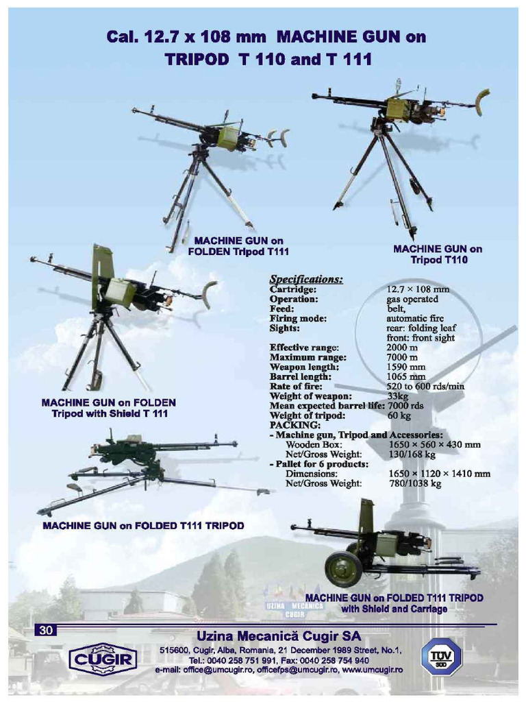cal-12.7-x-108mm-Machine-Gun | PDF