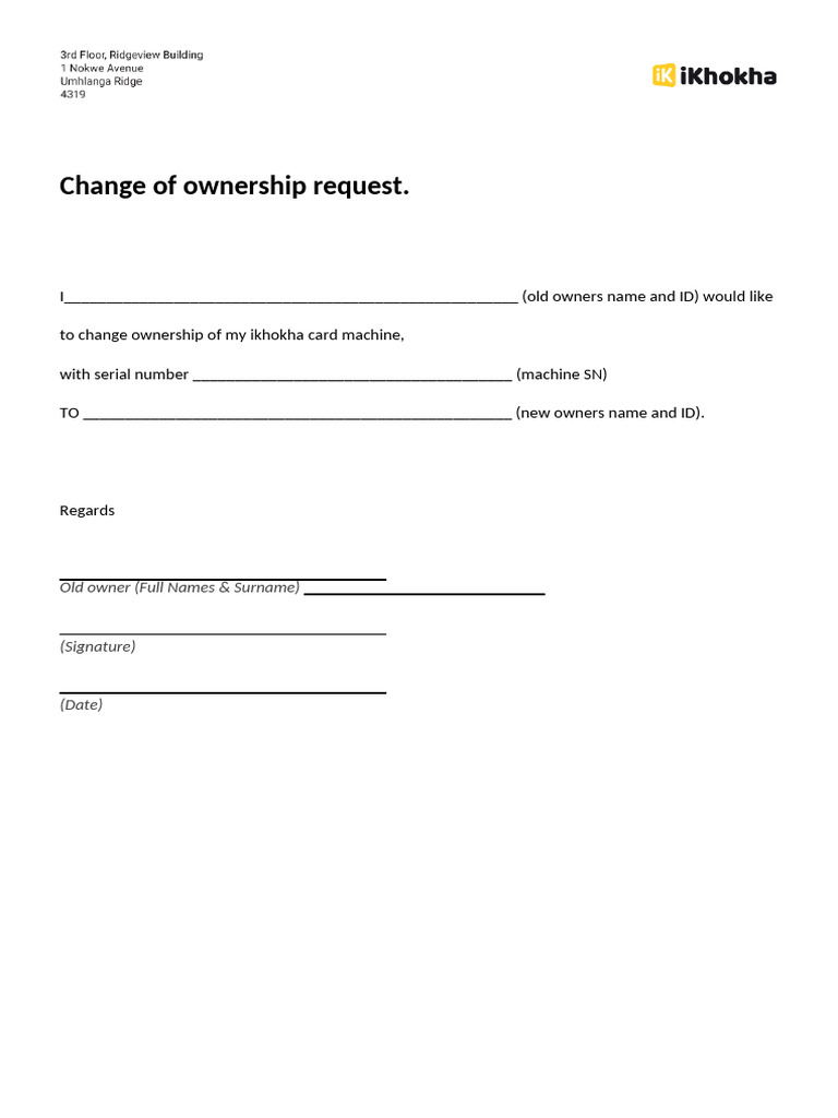 IK COO Declaration Form | PDF