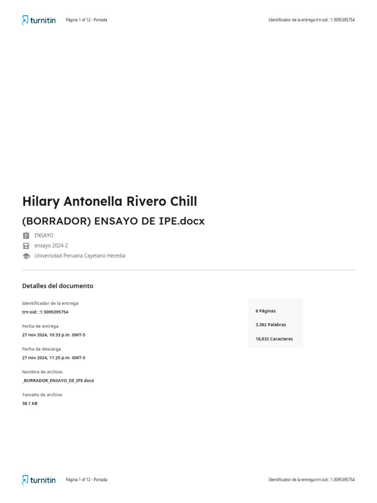 _BORRADOR_ENSAYO_DE_IPE (1) | PDF | Enfermería | Inteligencia artificial