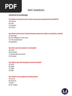 IMAT Mathematics Specification + Past Questions | PDF