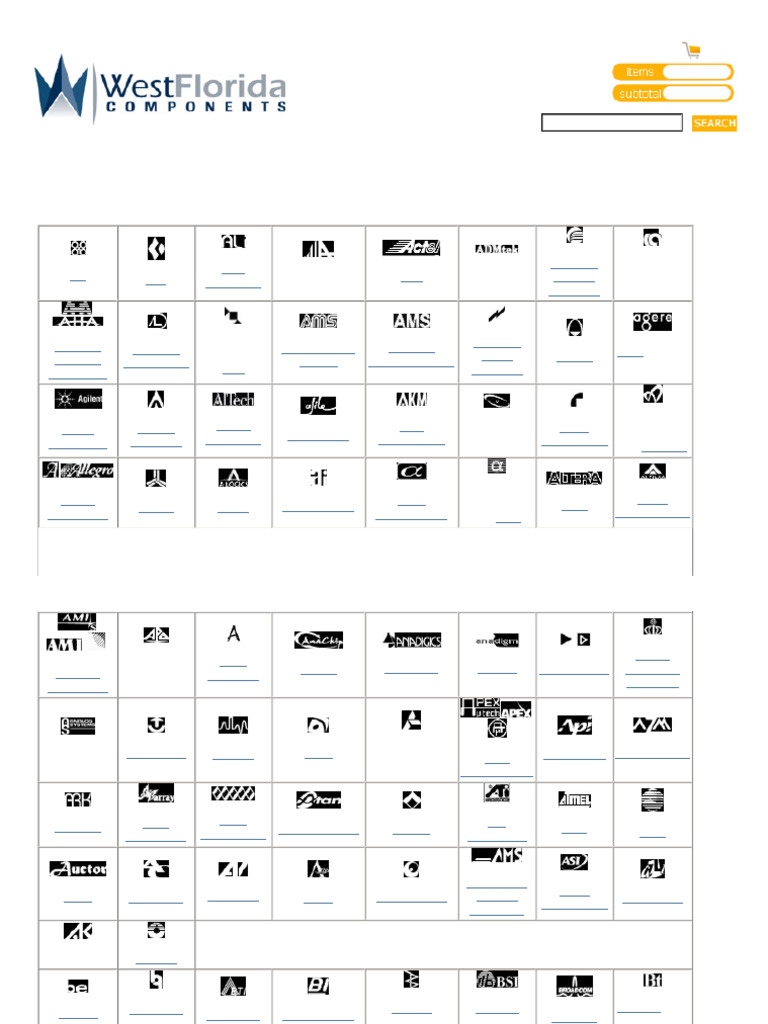 Semiconductor Manufacturer Logos & Links | PDF | Integrated Circuit ...