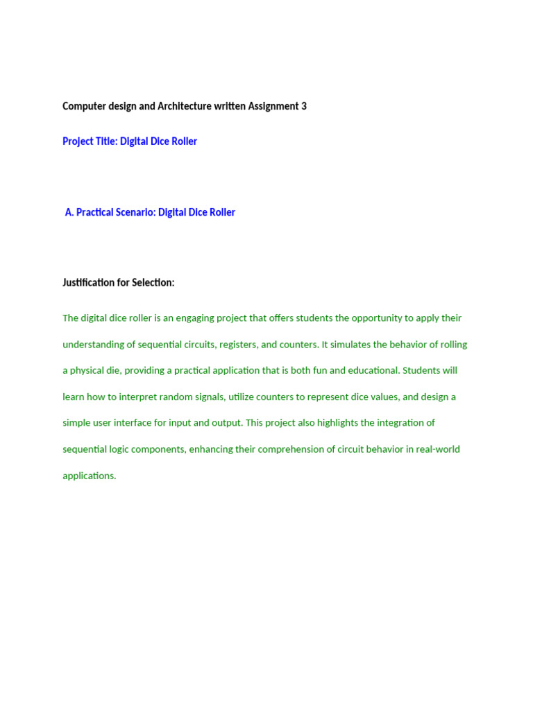 CDA 3 | PDF | Computer Engineering | Electronic Engineering