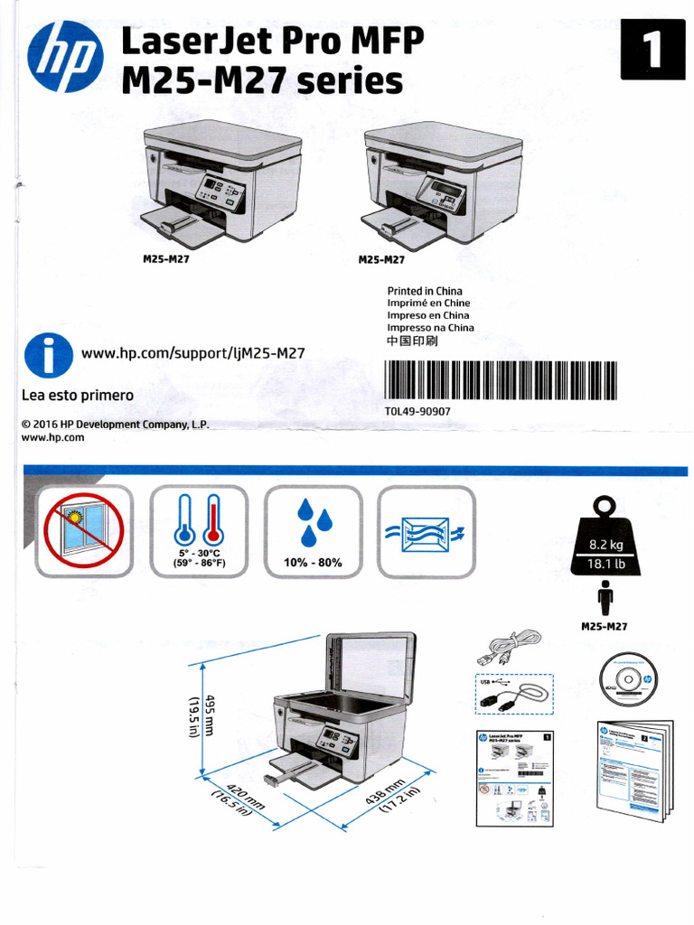 Stampac HP LaserJet Pro MFP M25-M27 | PDF