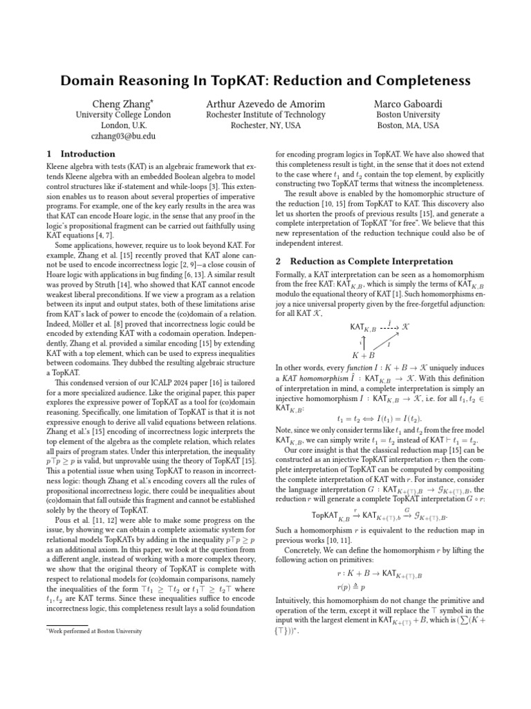 tpsa25-paper55 | PDF | Interpretation (Logic) | Function (Mathematics)
