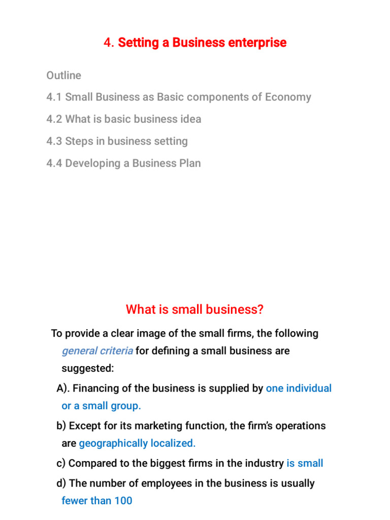 Entrepreneurship Chapter 4 | PDF | Swot Analysis | Business
