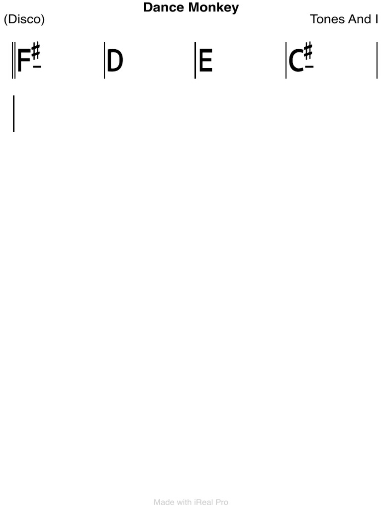 Dance Monkey | PDF