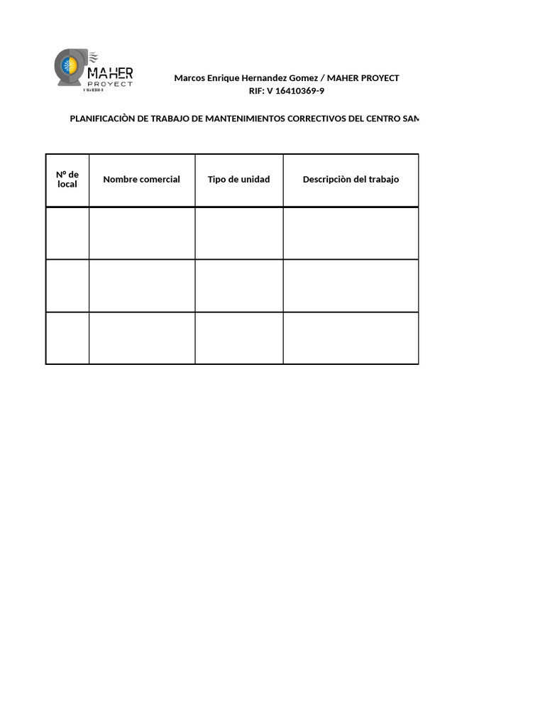 Formato Mtto Correctivos Sambil SOLICITUD de MATERIALES | PDF