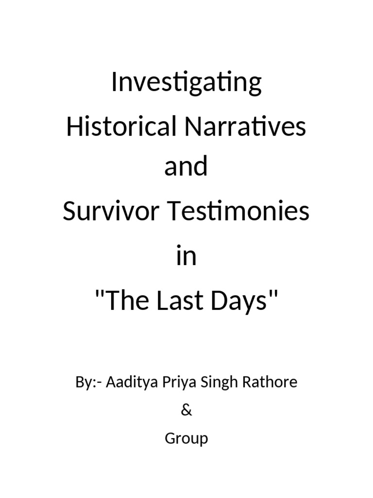 Project On Jews | PDF | The Holocaust | Anne Frank