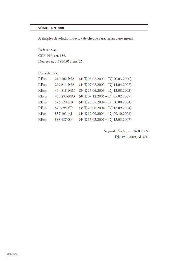 Sumula 338 - STJ | PDF