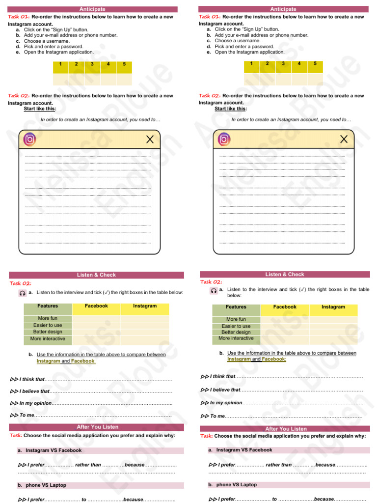 1AS Getting Through Worksheet 02 | PDF | Human Communication