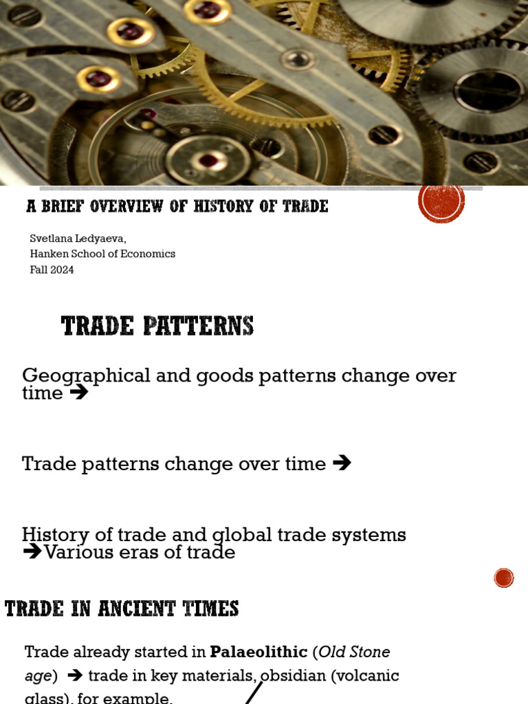 History of Global Trade Patterns | PDF | Trade | Indian Ocean