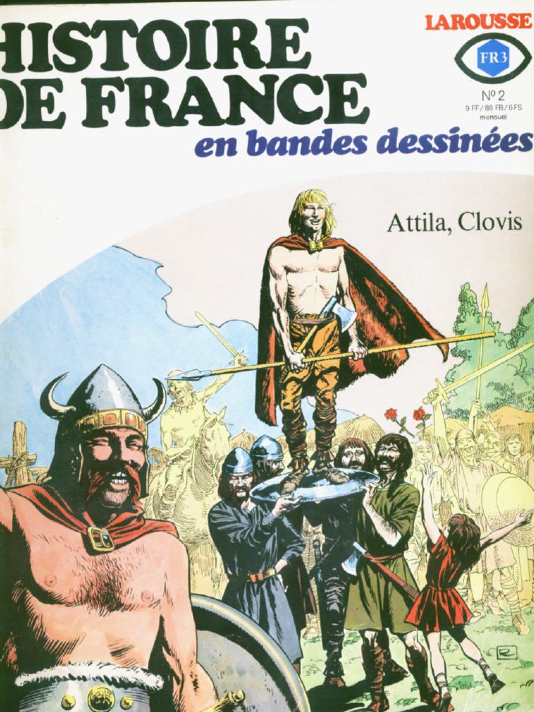 L'Histoire de France en BD - T02 - Attila, Clovis | PDF