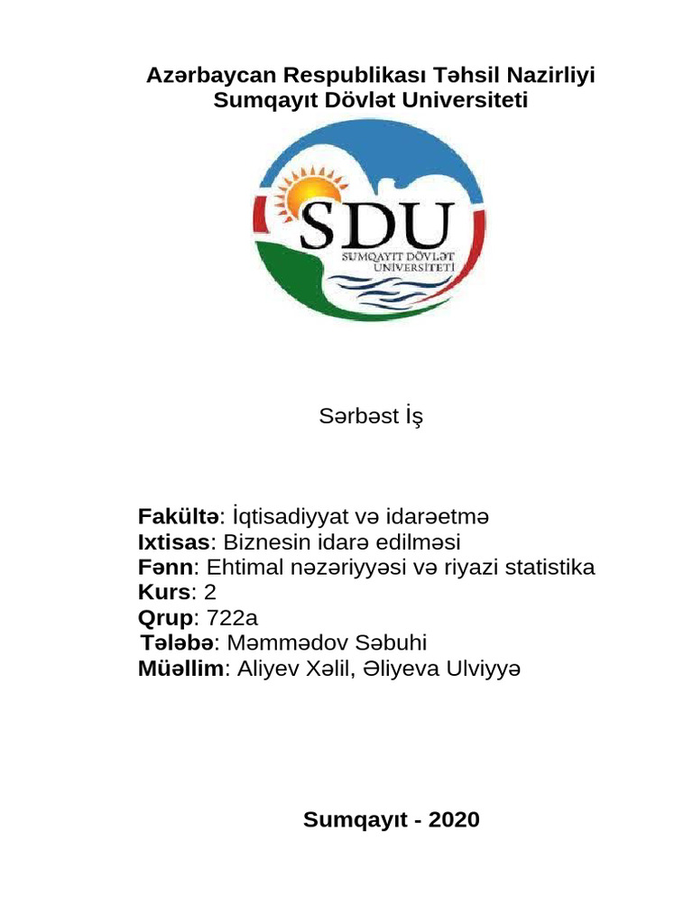 Kurs - 2 Qrup - 722a T - L - B | PDF