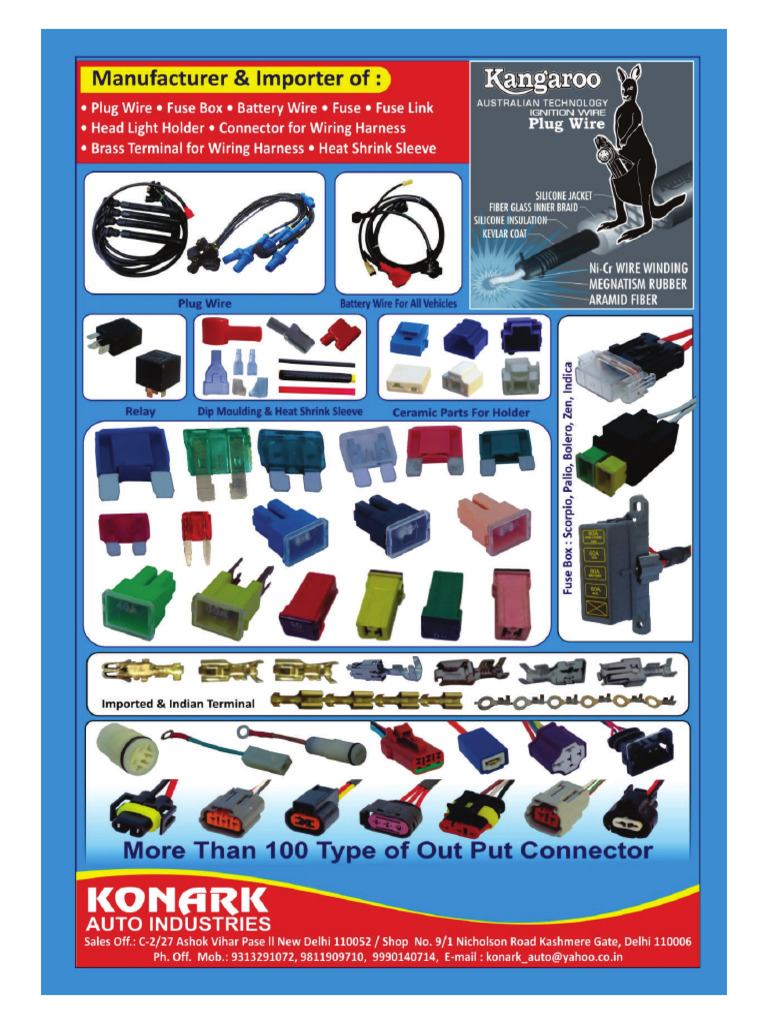 4 Pin Automotive Connector | PDF